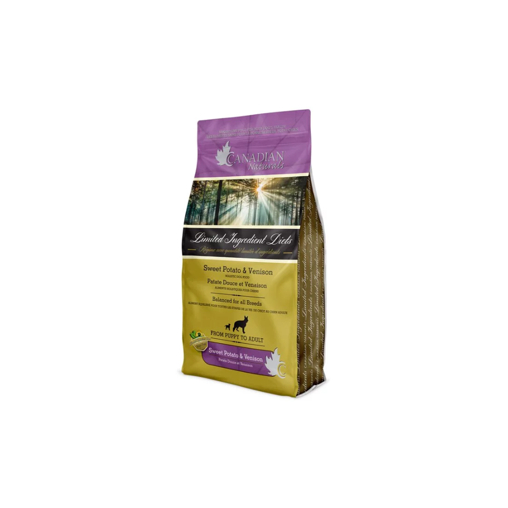 【Canadian Naturals】楓沛 低敏&體重管理-犬-地瓜+鹿肉 25LB (11.3KG)(*1入) - 全聯全電商