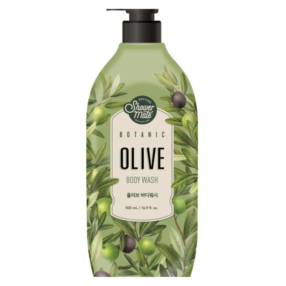 【SHOWER MATE】療癒植園花草沐浴乳-橄欖(500ml) - 全聯全電商