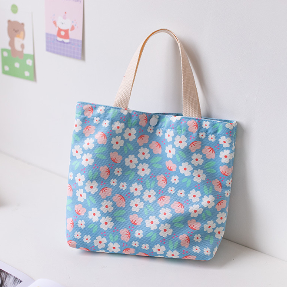 【E.City】自然風清新碎花提袋(1入) - 全聯全電商