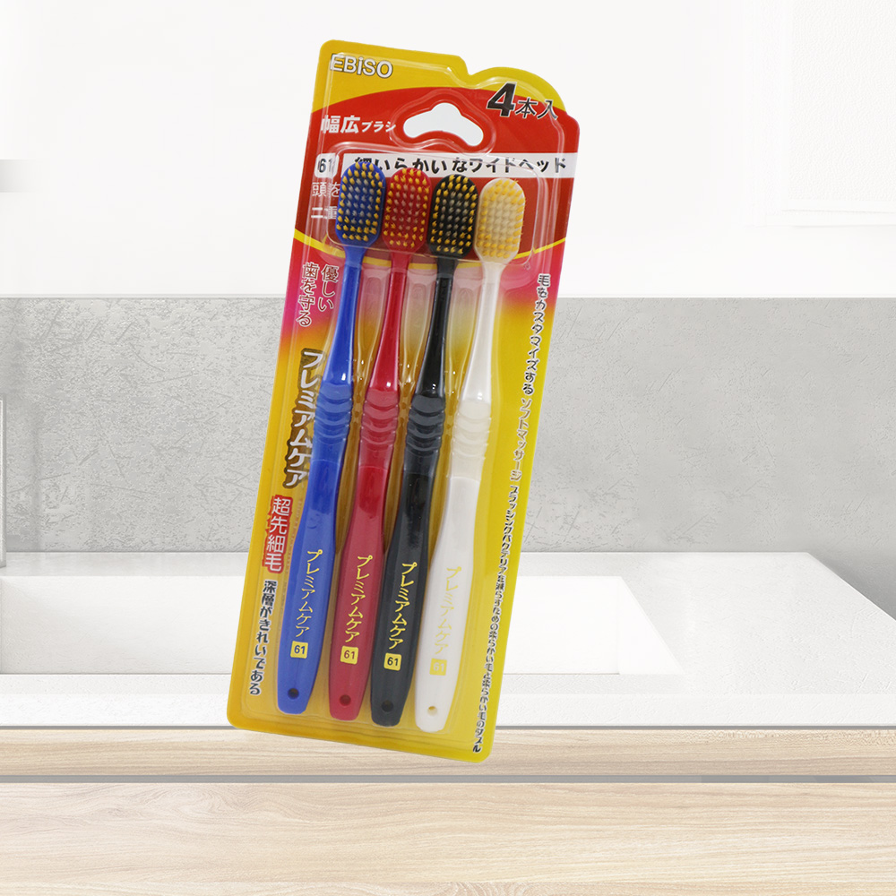 【一品川流】6列寬面超先細毛牙刷(4支入x6組) - 全聯全電商