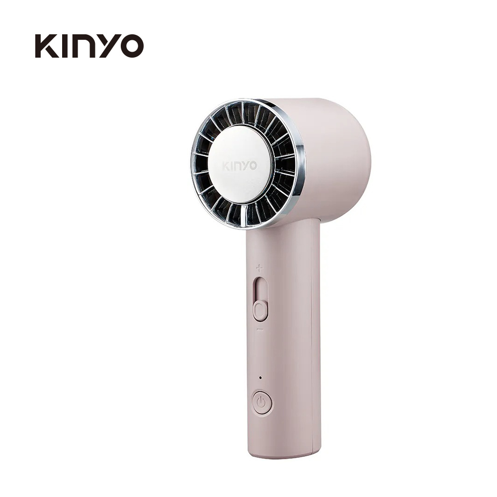 【KINYO】UF-3020 冰旋風充電風扇｜奶茶色(冰鎮 旋風 雙重降溫) - 全聯全電商