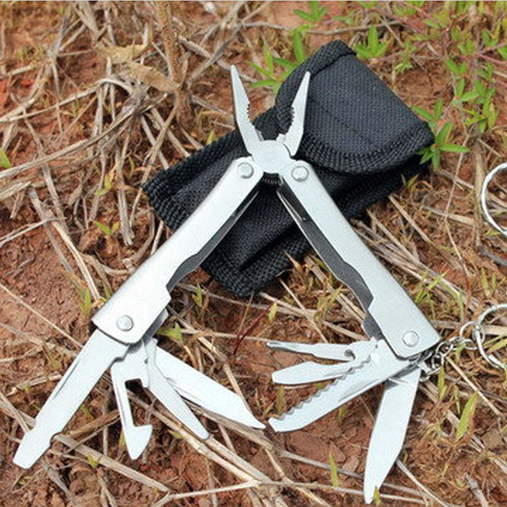 【E.City】輕巧多功能折疊不鏽鋼鉗子 (不帶燈)(1入) - 全聯全電商