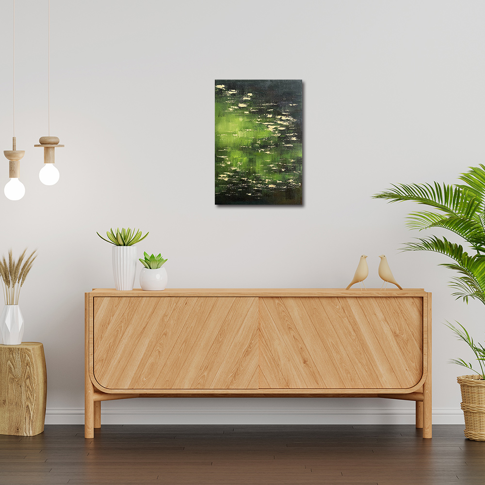 【御畫房】當代國家級展覽畫家 抽象系列手繪油畫70×100cm(DB-149) - 全聯全電商
