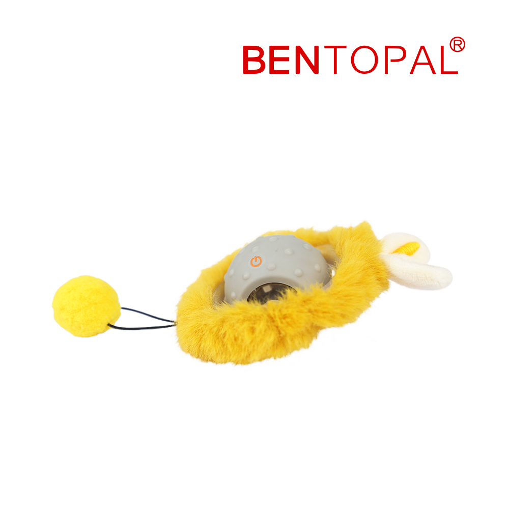 【BENTOPAL】邦特普 兔耳造型智能逗貓車(寵物智能玩具) - 全聯全電商