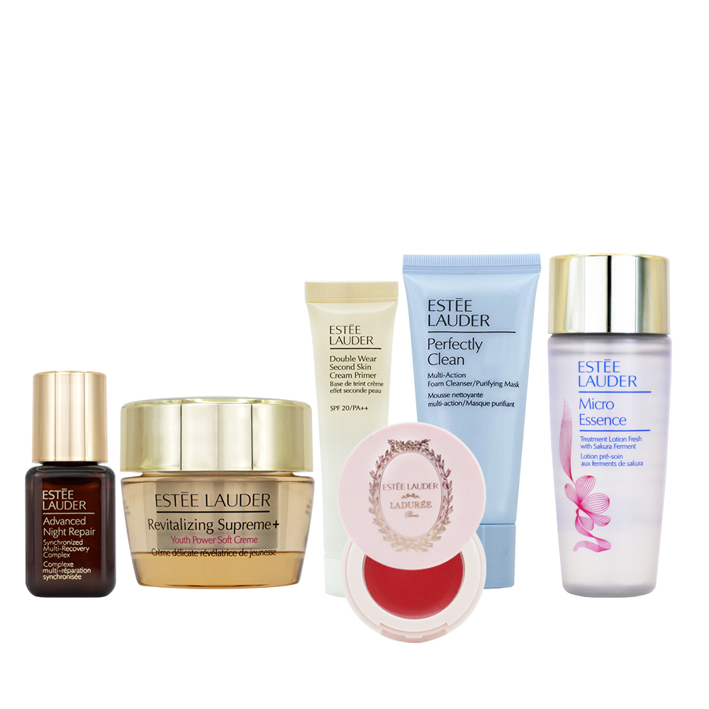 【ESTEE LAUDER 雅詩蘭黛】全能妝前保養組_百貨公司專櫃貨(旅行組) - 全聯全電商