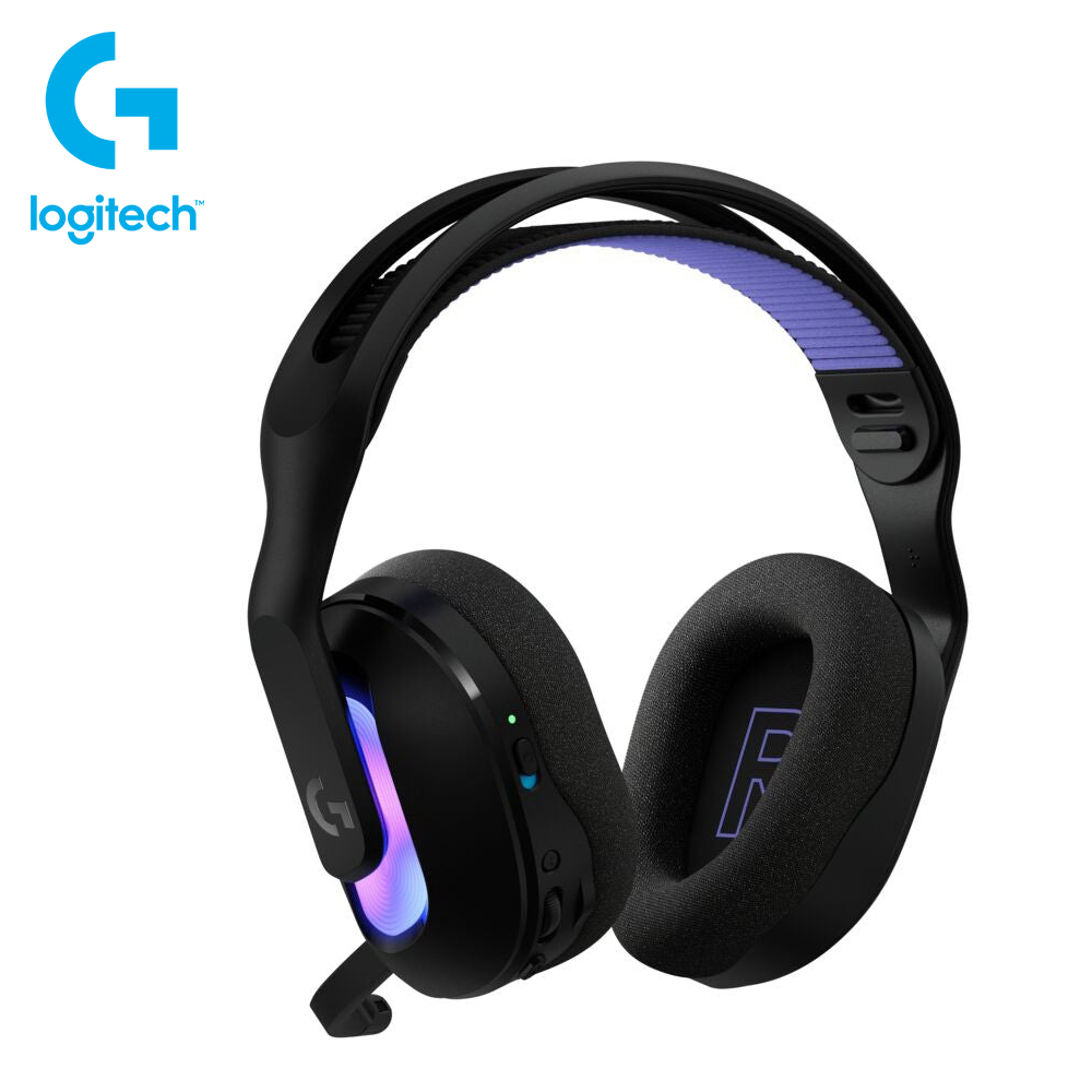 【Logitech G】G522 LIGHTSPEED 三模無線電競耳機 / 黑色 買就送 羅技電競耳機架(三模連線 無線、有線、藍牙 ...