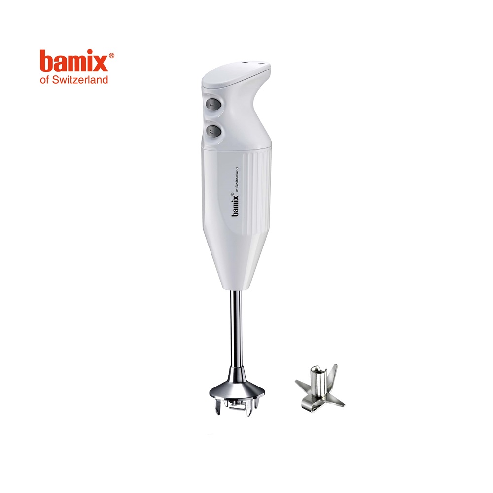【bamix 寶迷】瑞士轉動奇機經典款One料理棒(白) - 全聯全電商