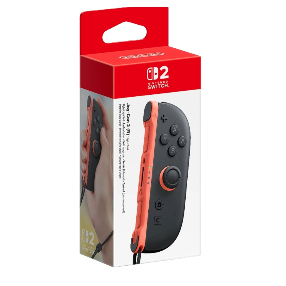 【Nintendo 任天堂】Switch 2 NS2 Joy-Con 2 單右手控制器 紅(公司貨) - 全聯全電商