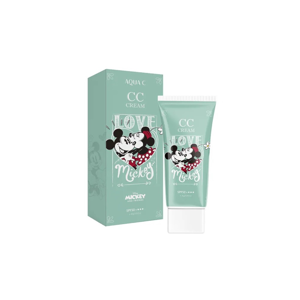 【AQUA C. 花漾皙】鑽白CC素顏防曬霜(30g) - 全聯全電商