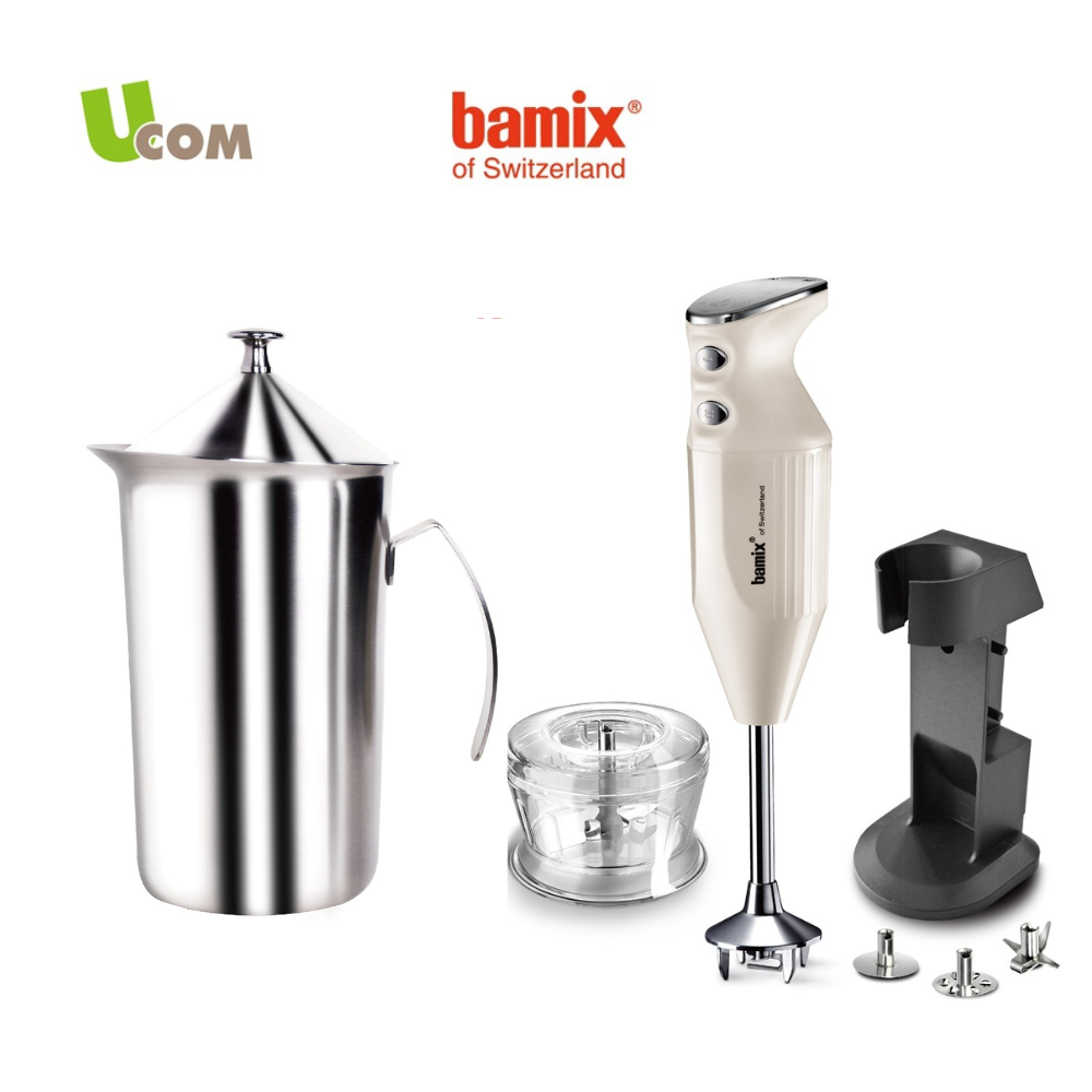 【UCOM 瑞康屋】手持料理壺1100cc(贈【bamix寶迷】轉動奇機調理棒/料理棒/攪拌棒-deluxe(三色可選)) - 全聯全電商