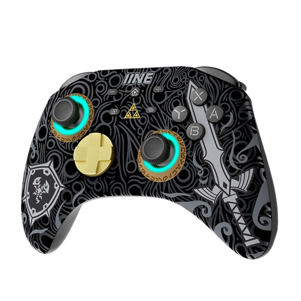 【IINE 良值】墨攻 巨集喚醒 Pro手把 Switch 連發 Pro控制器(L760) - 全聯全電商