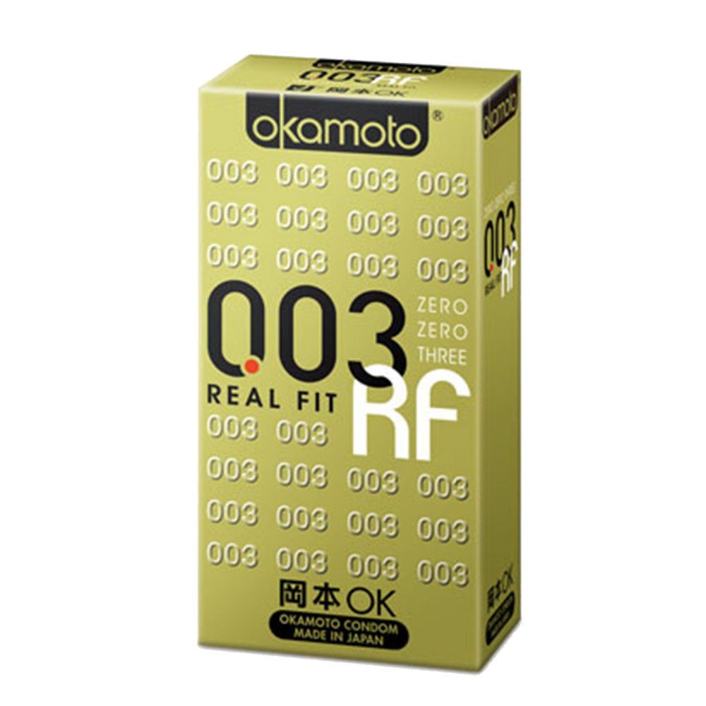 【岡本】003 REAL FIT RF貼身 保險套(10入/盒) - 全聯全電商