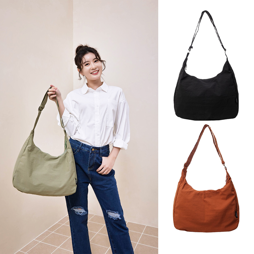 【KISSDIAMOND】KISSDIAMOND 韓版日常單肩斜背包(單肩包/斜背包/KDB-555)(帆布) - 全聯全電商