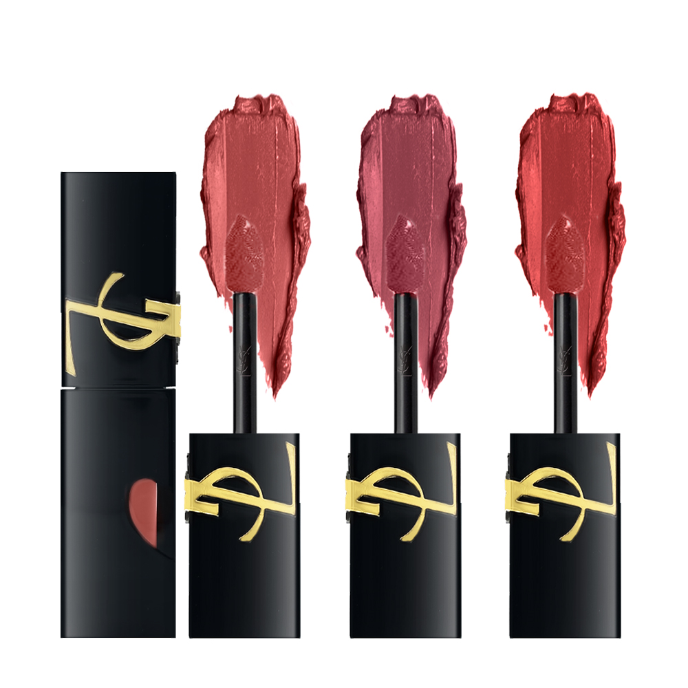 【YSL 聖羅蘭】奢華印記鎖心光唇釉 5.5ml (610/620/416/443)(航空版) - 全聯全電商