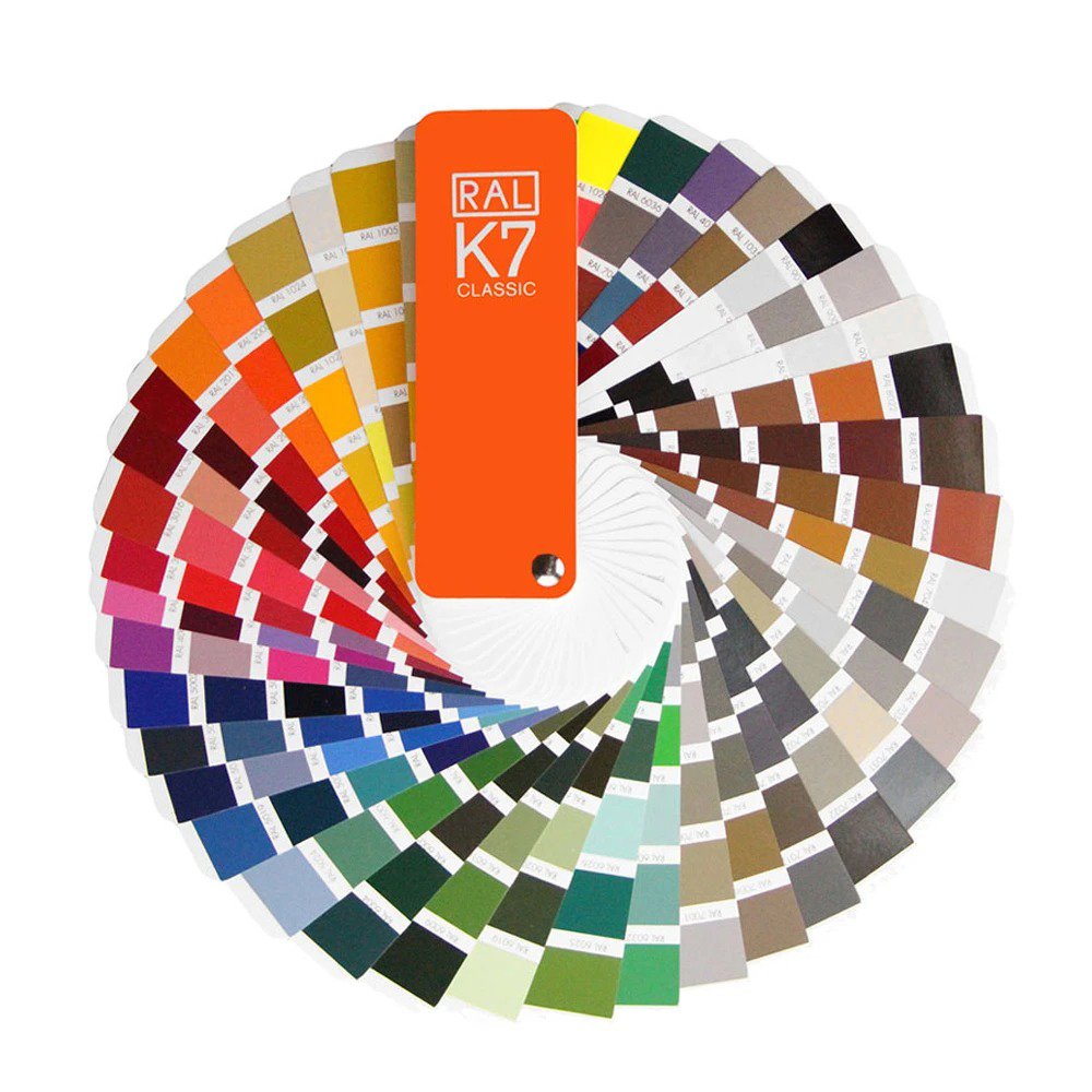 【RAL 勞爾】2024年版本 經典 K系列 色卡 RAL Classic Color 工業建築設計塗料通用(/本 K7) - 全聯全電商