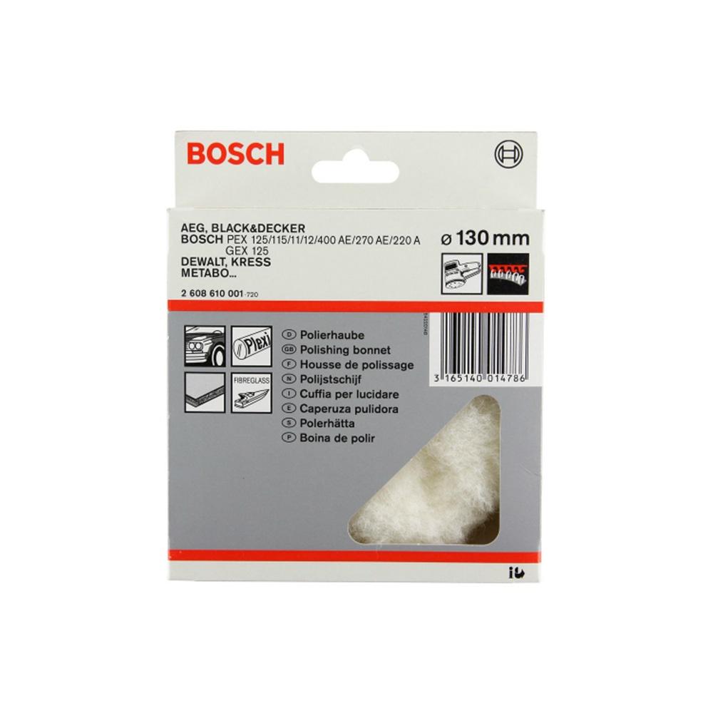 【BOSCH 博世】自貼羊毛輪 (125 mm)(無) - 全聯全電商