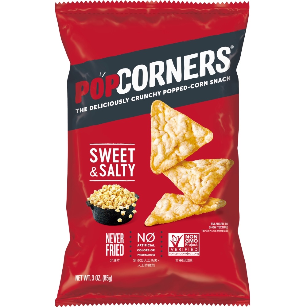 【POPCORNERS】爆米花脆片鹹甜口味(85g) - 全聯線上購-隔日達平台