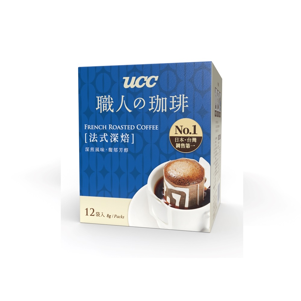【UCC】法式深焙濾掛式咖啡 8g*12入(.) - 全聯線上購-隔日達平台