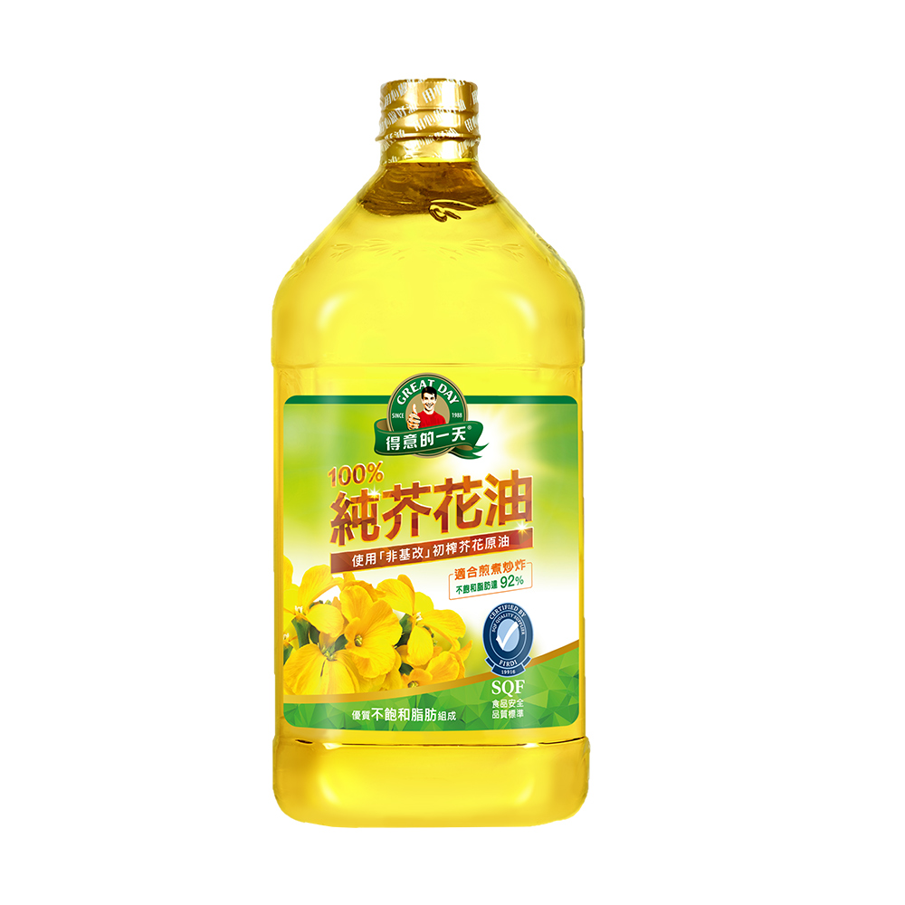 【得意的一天】純芥花油(2.4L) - 全聯線上購-隔日達平台