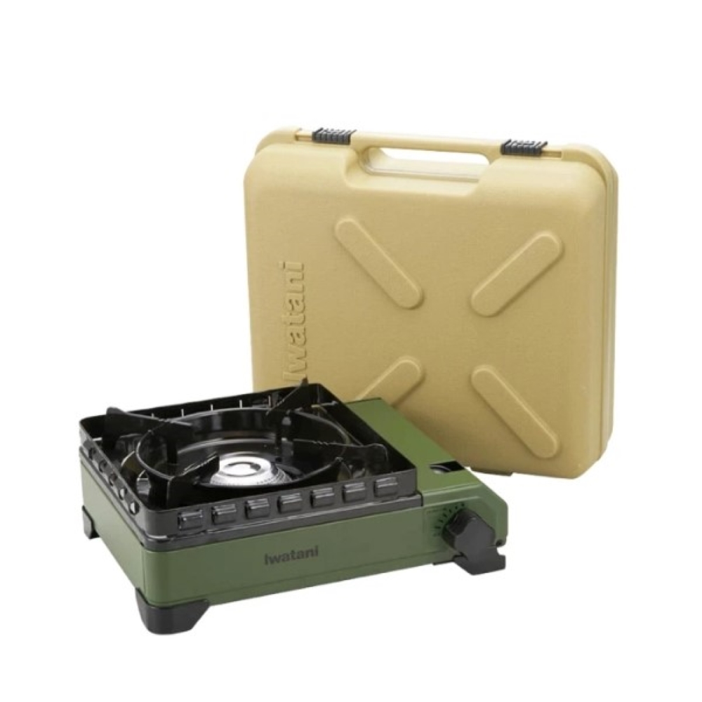 【Iwatani】Iwatani綠武士瓦斯爐附外盒(一組) - 全聯線上購-隔日達平台